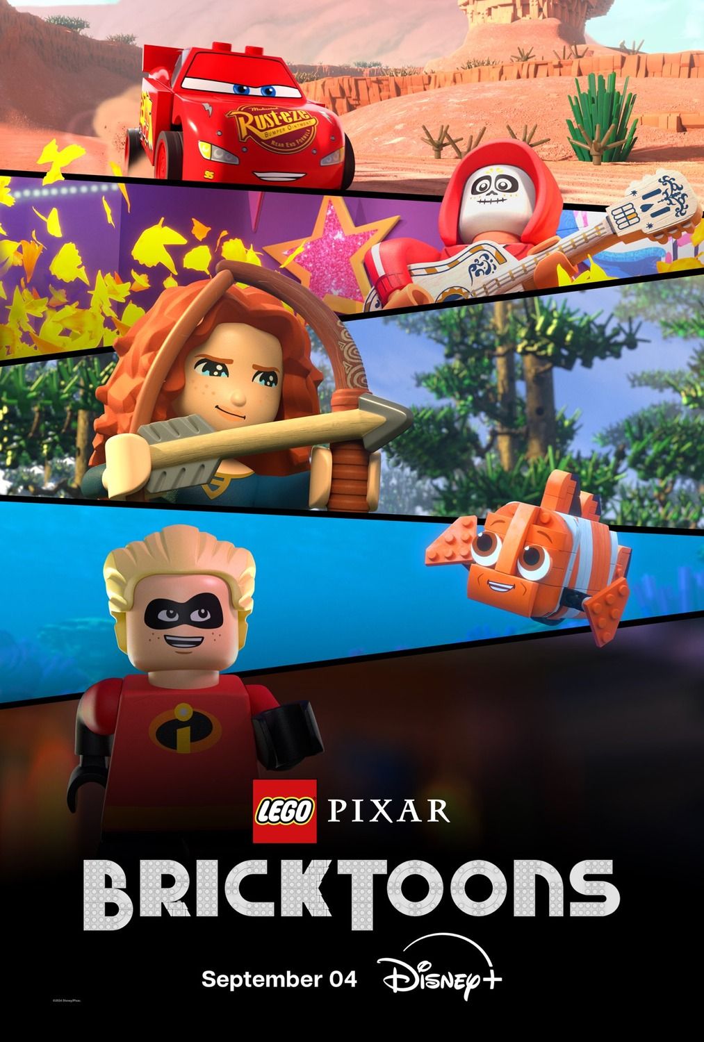 LEGO: Pixar: BrickToons - Serie 2024 - SensaCine.com.mx