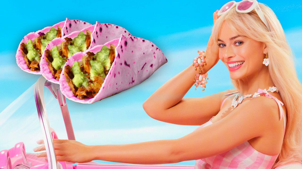 Crean tacos al pastor inspirados en 'Barbie' de Margot Robbie en la ...