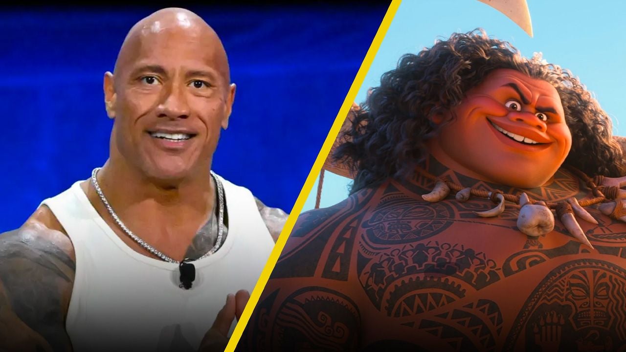 Primer vistazo a Dwayne Johnson como Maui en el live-action de ‘Moana ...