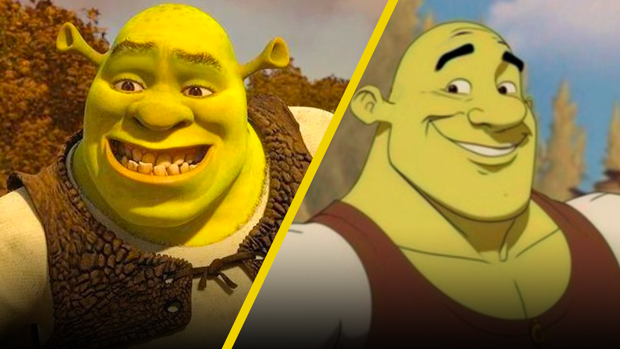 Así se vería 'Shrek' si fuera una película animada de Disney ...