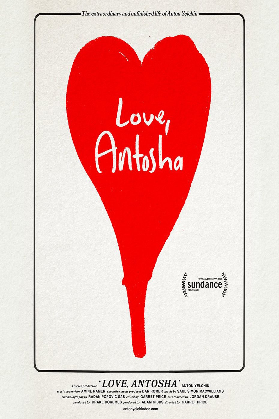 Cartel de la película Con amor, Antosha - Foto 3 por un total de 6 - SensaCine.com.mx