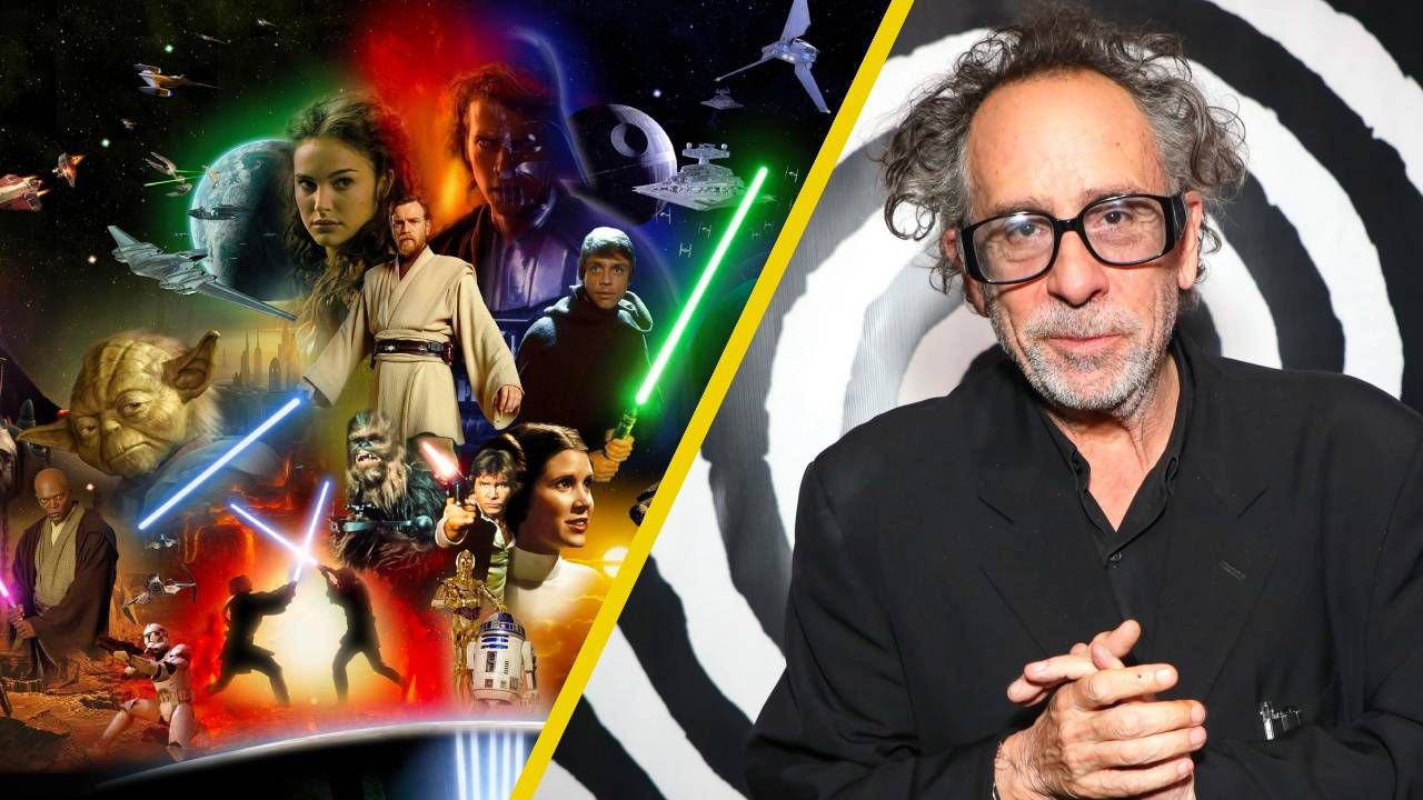 Así se vería Star Wars al estilo tétrico de Tim Burton (C-3PO luce ...