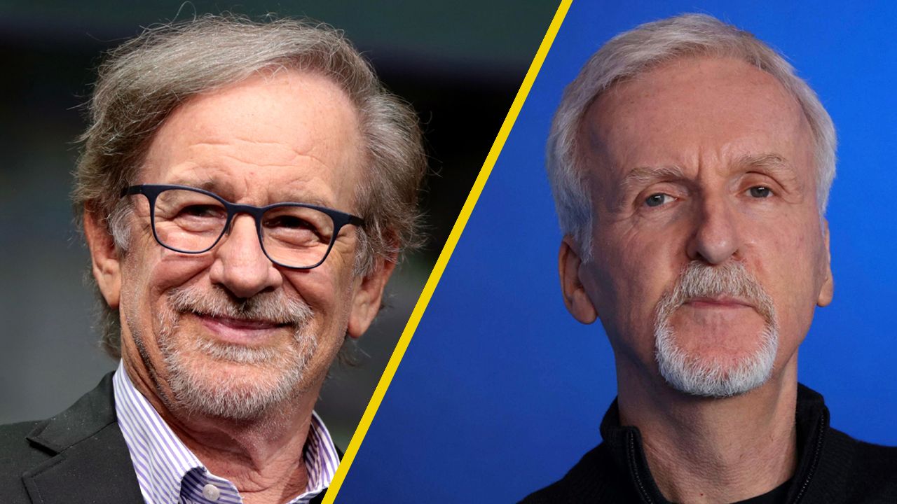 "He visto la película 18 veces": James Cameron y Steven Spielberg se ...