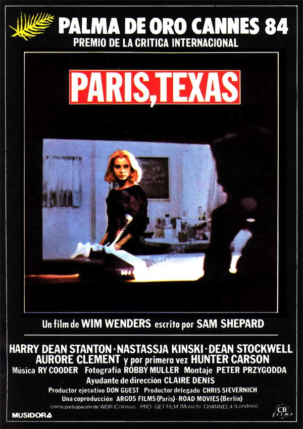 Reparto de la película Paris, Texas : directores, actores e equipo ...