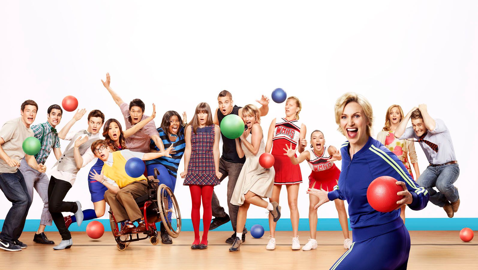 Glee : Foto Naya Rivera, Heather Morris, Jane Lynch, Harry Shum Jr ...