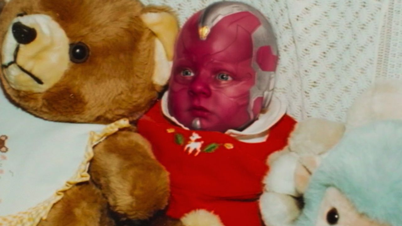 'WandaVision' presenta al extraño y tierno Baby Vision en la serie de ...