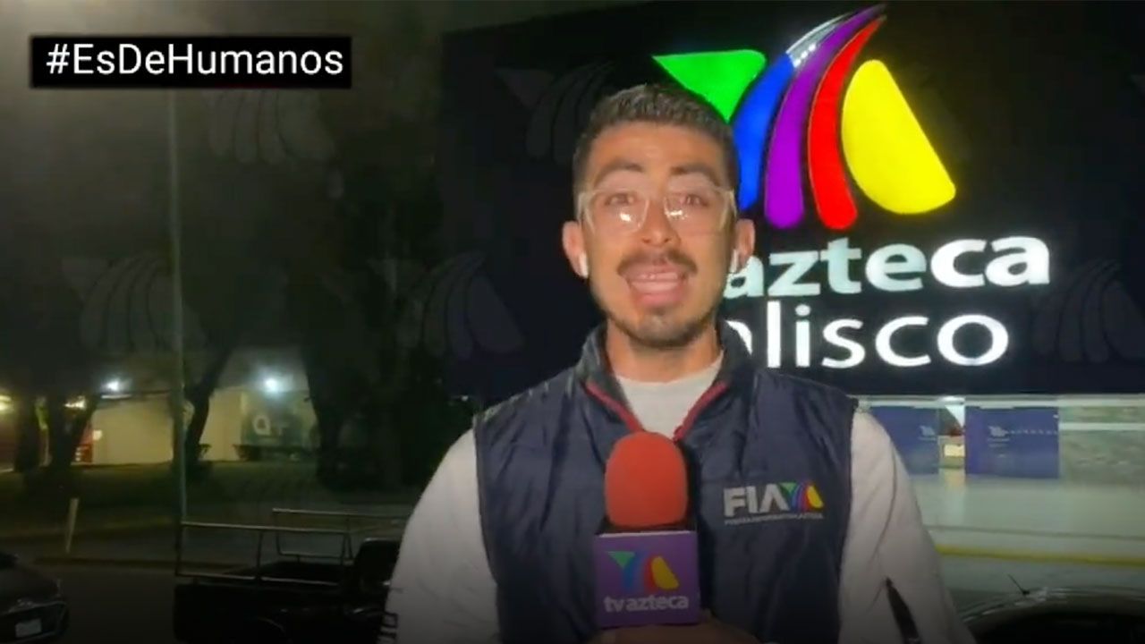 Reportero de TV Azteca se vuelve viral al confundir su televisora con ...