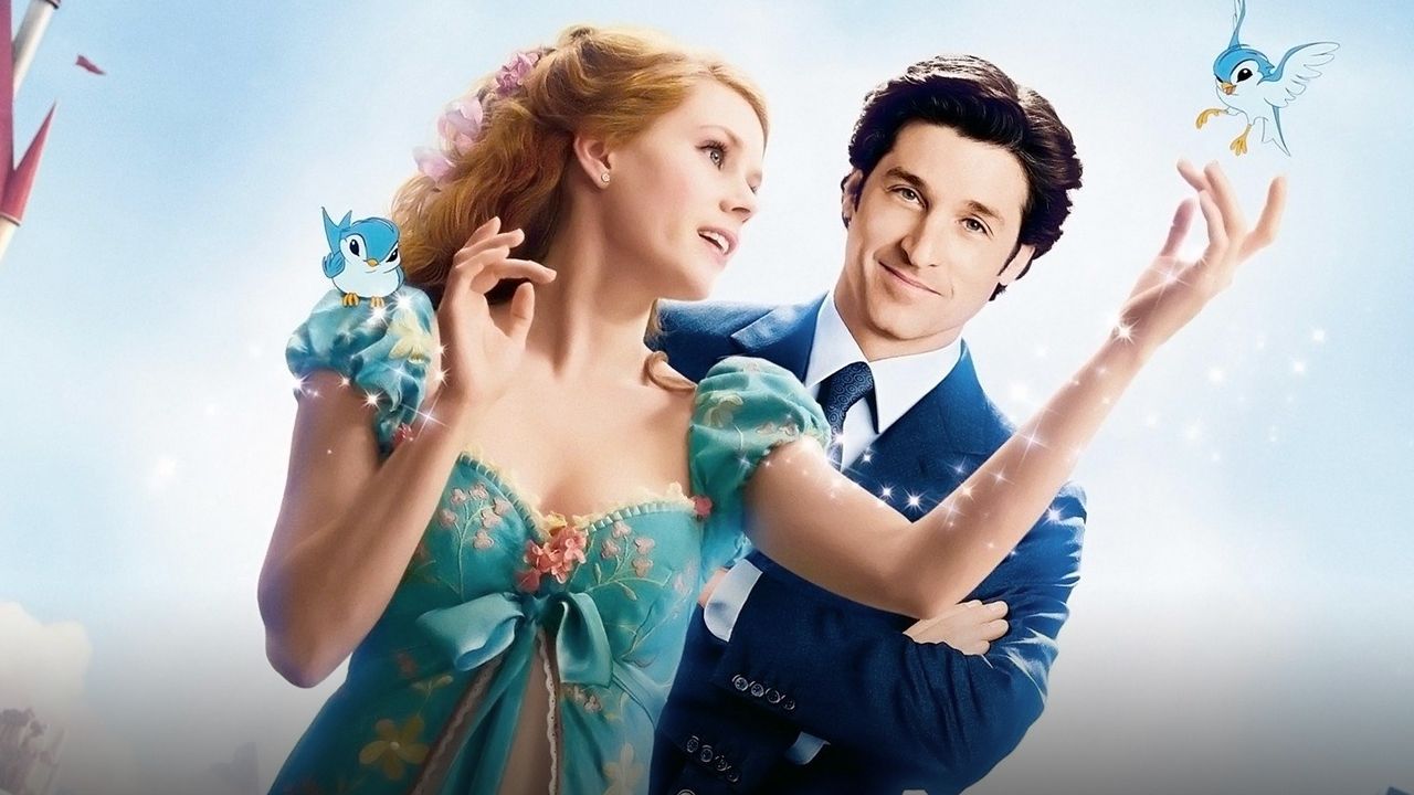 Amy Adams y Patrick Dempsey se besan en nueva foto desde el set de ...