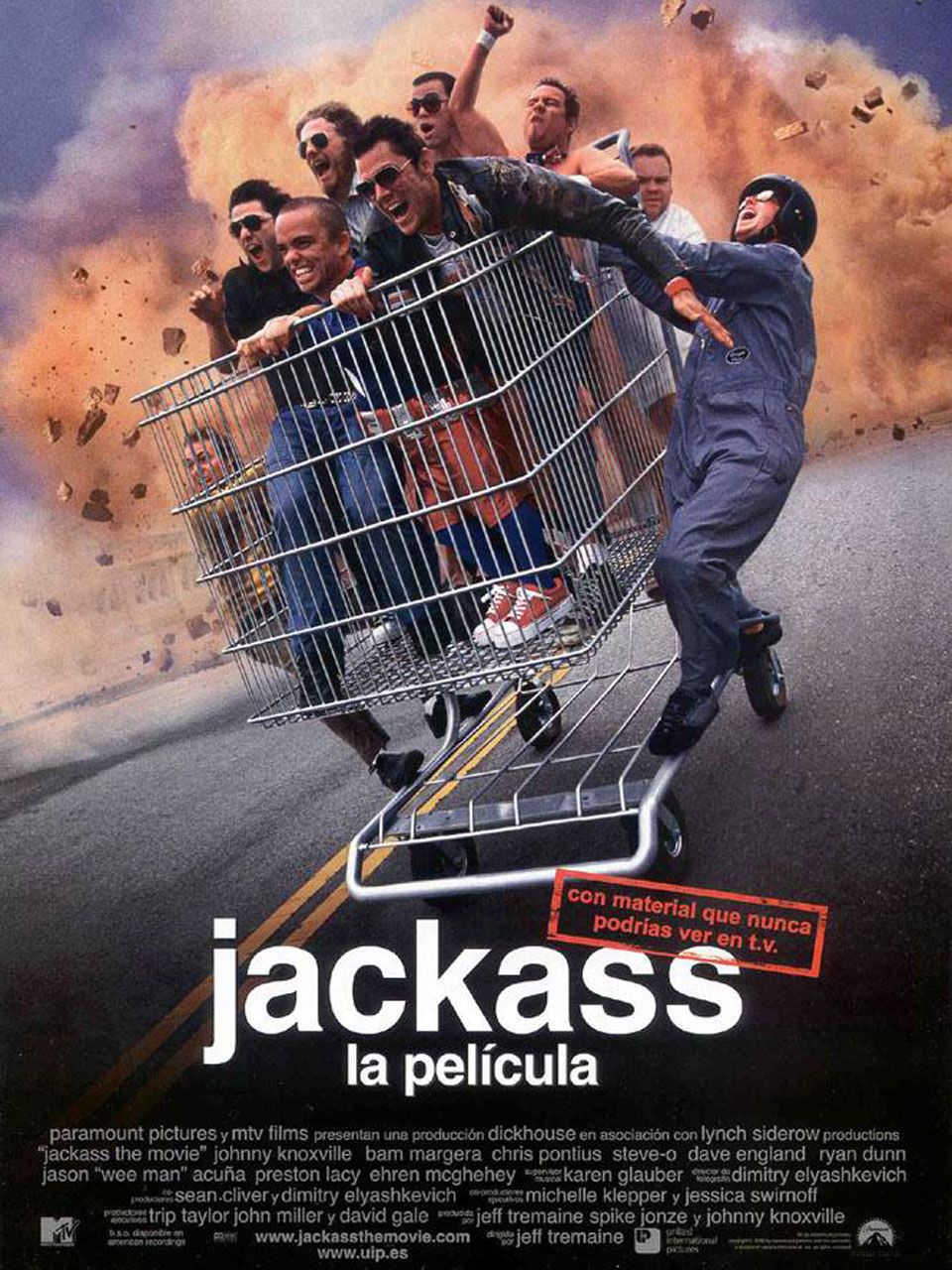 Jackass, la película - Película 2002 - SensaCine.com.mx