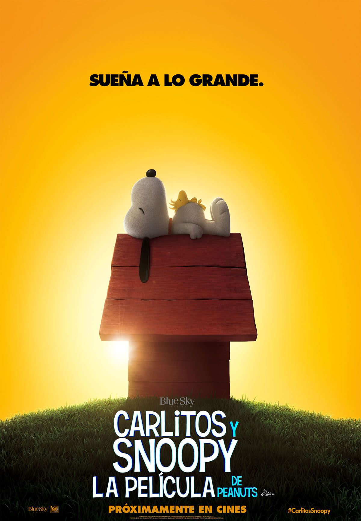 Cartel de la película Charlie Brown y Snoopy: La película de Peanuts ...