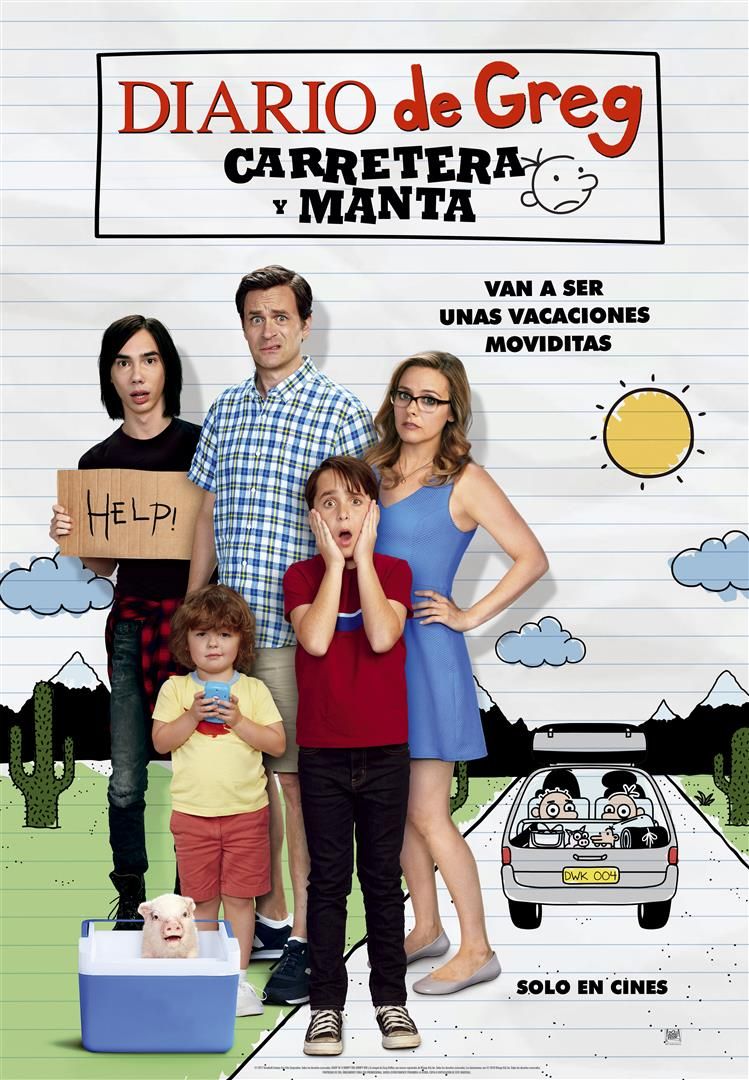 Cartel de la película El Diario de Greg: Un viaje de locos - Foto 5 por ...