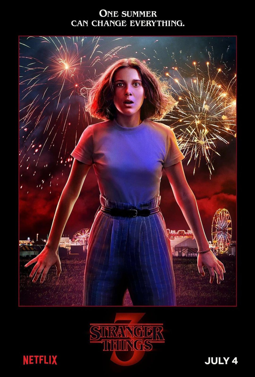 Cartel Stranger Things temporada 3 - Cartel 99 sobre 166 - SensaCine.com.mx