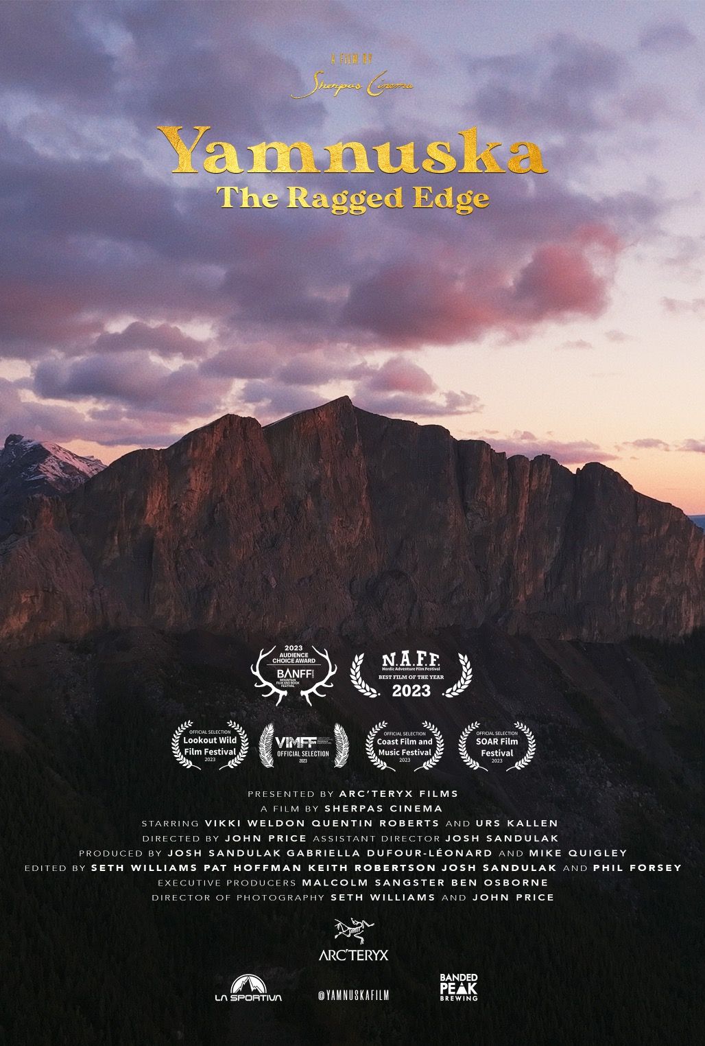 Yamnuska: The Ragged Edge - Documental 2023 - SensaCine.com.mx