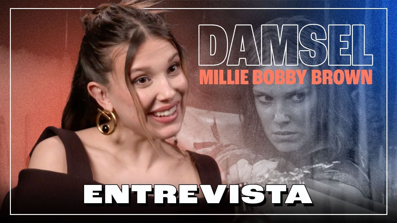 Vídeo de Damsel - 'Damsel' - Entrevista con Millie Bobby Brown y Angela ...